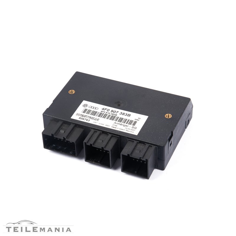 Original Audi A6 4F Steuergerät 4F0907383B Anhängerkupplung 12 Monate ...